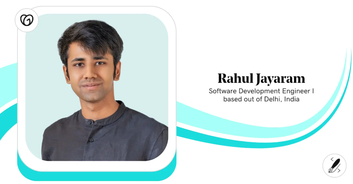 Beyond the Code: Meet Rahul Jayaram